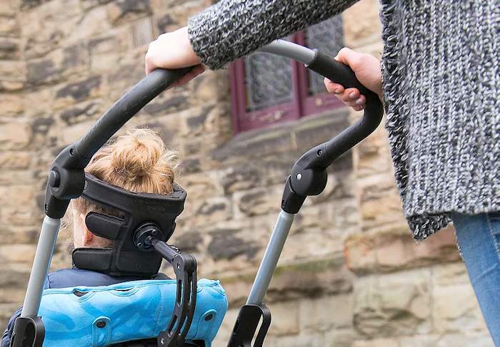 Savant Headrest - Wheelchair Head Control Head Rest