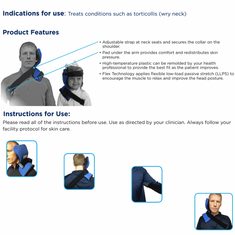 Torticollis Brace - Corrective & Restorative Collar