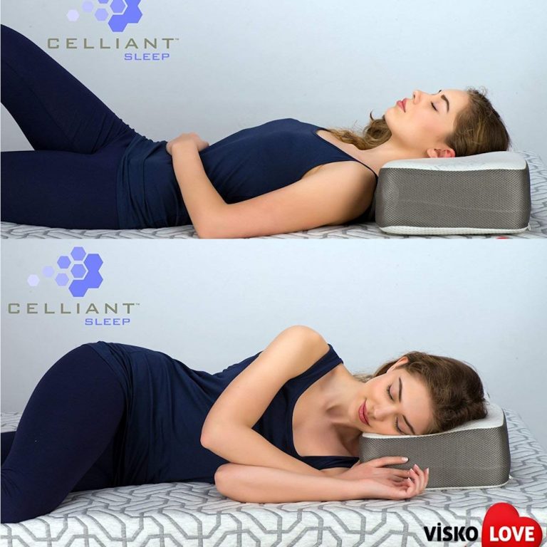 Memory Foam Cervical Pillow - Functional Design & Visco Foam