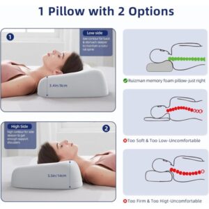 Memory Foam Cervical Pillow - Functional Design & Visco Foam