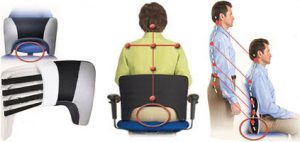 Back Support Pillow - Clinically Tested Design & Results
