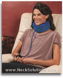Neck Traction Collar - Inflatable Cervical Collar For Pain Releief