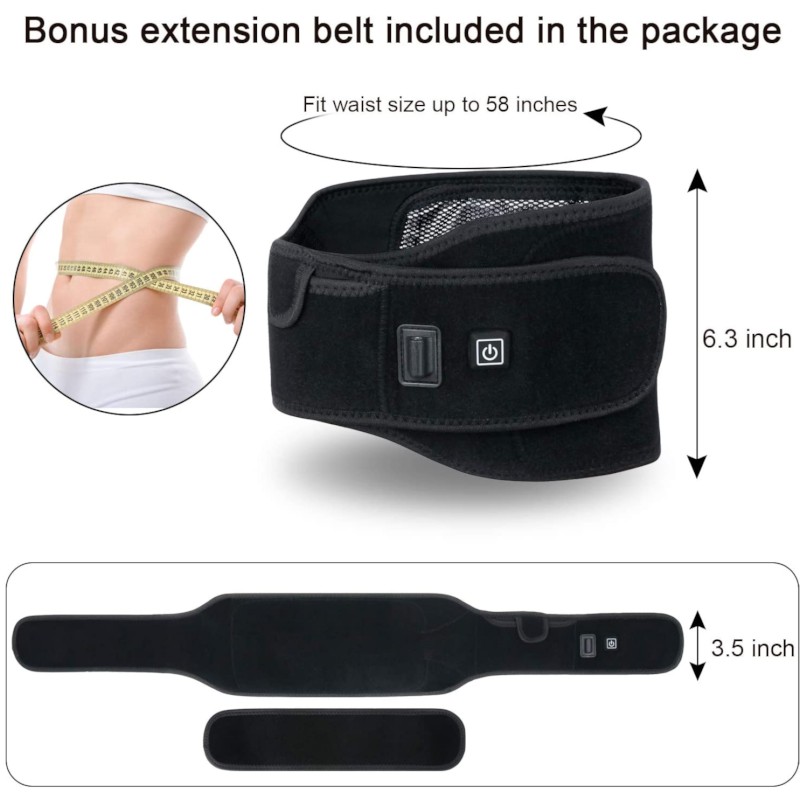 Infrared Back Wrap - Deep Penetrating Lumbar Spine Therapy
