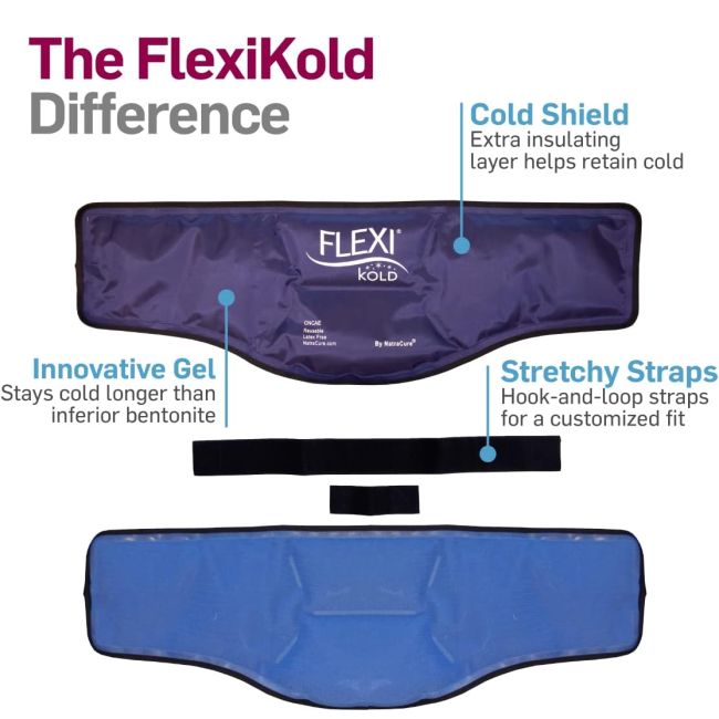 Gel Cold Packs - Flexible Ice Therapy For Pain Relief