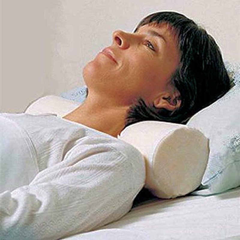 Memory Foam Neck Roll Pillow