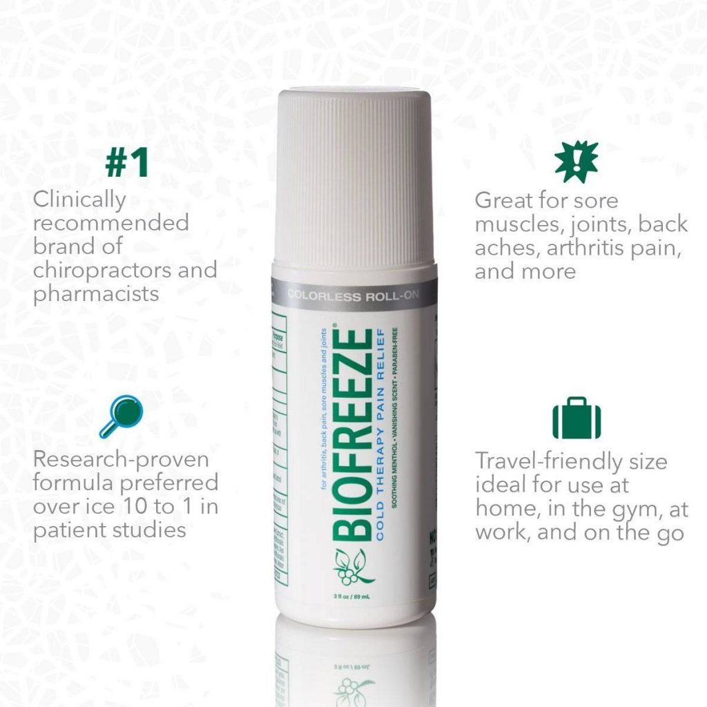 Biofreeze Topical Pain Relief With Clinically Proven Results