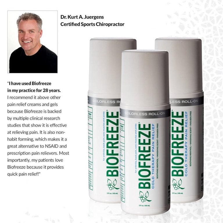 Biofreeze Topical Pain Relief With Clinically Proven Results