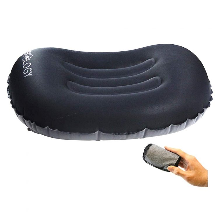 Travel Neck Pillow - Pillow With Eye Mask & Ear Plugs