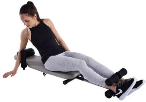 Home Traction Bench For Back Pain Relief With Decompression