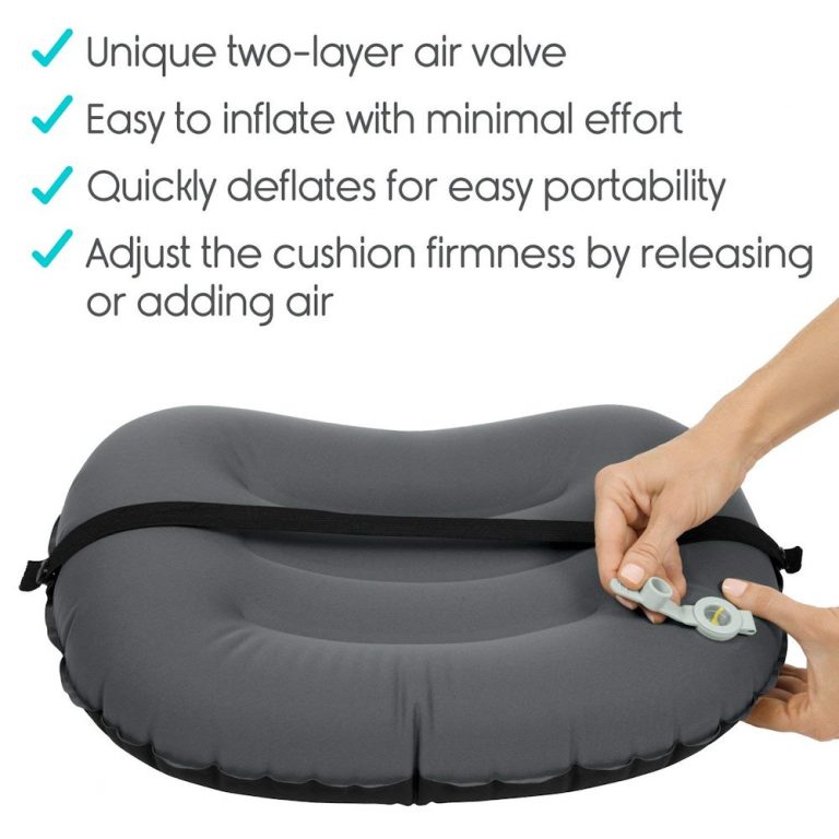 Inflatable Back Pillow - Custom Lumbar Support