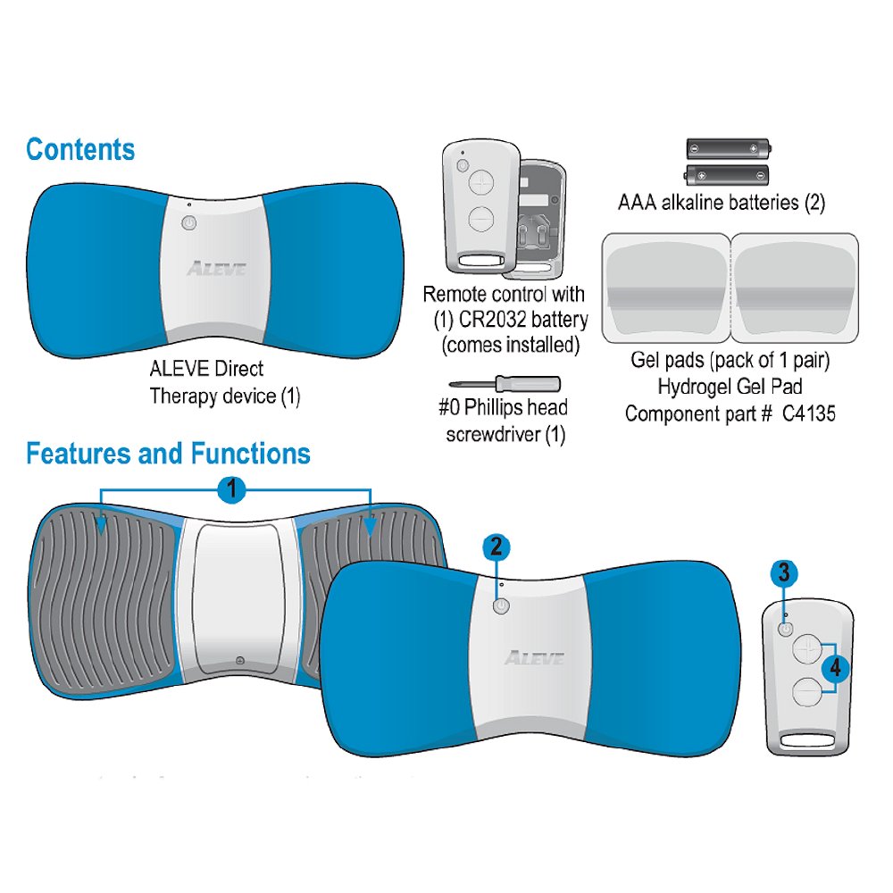 Wireless TENS Unit - Drug Free Back Pain Relief