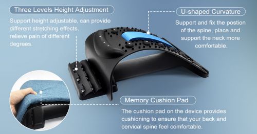 Neck Bridge - Traction, Massage & Curve Restoration