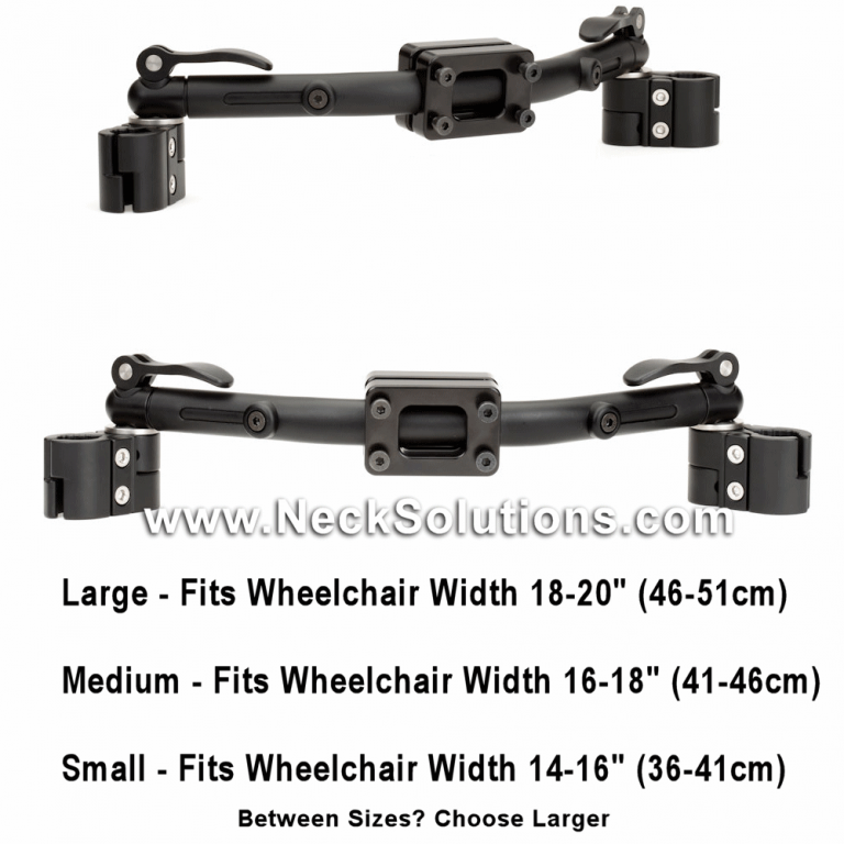 Wheelchair Headrest Adapter - For Regular Wheelchairs