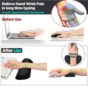 Ergonomic Mouse Keyboard Pads - Postural Pain Relief
