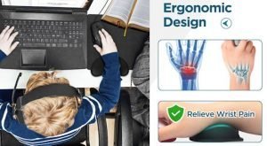 Ergonomic Mouse Keyboard Pads - Postural Pain Relief