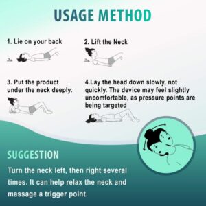 Neck Muscle Relief Tool Treats Neck Pain & Headaches