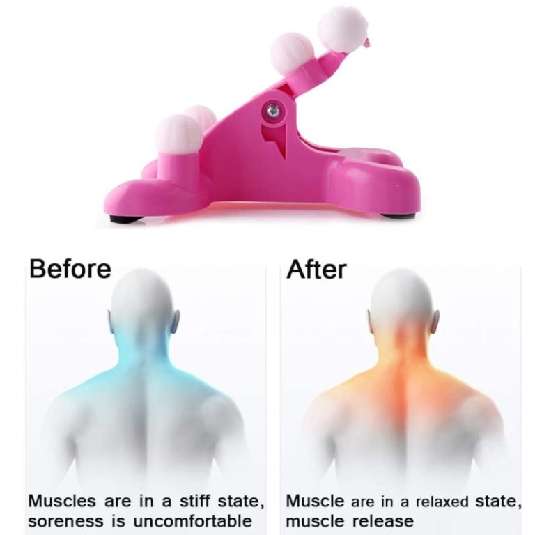 Neck Muscle Relief Tool Treats Neck Pain & Headaches