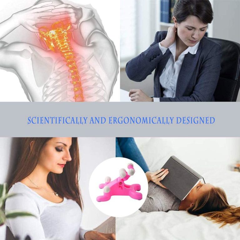 Neck Muscle Relief Tool Treats Neck Pain & Headaches