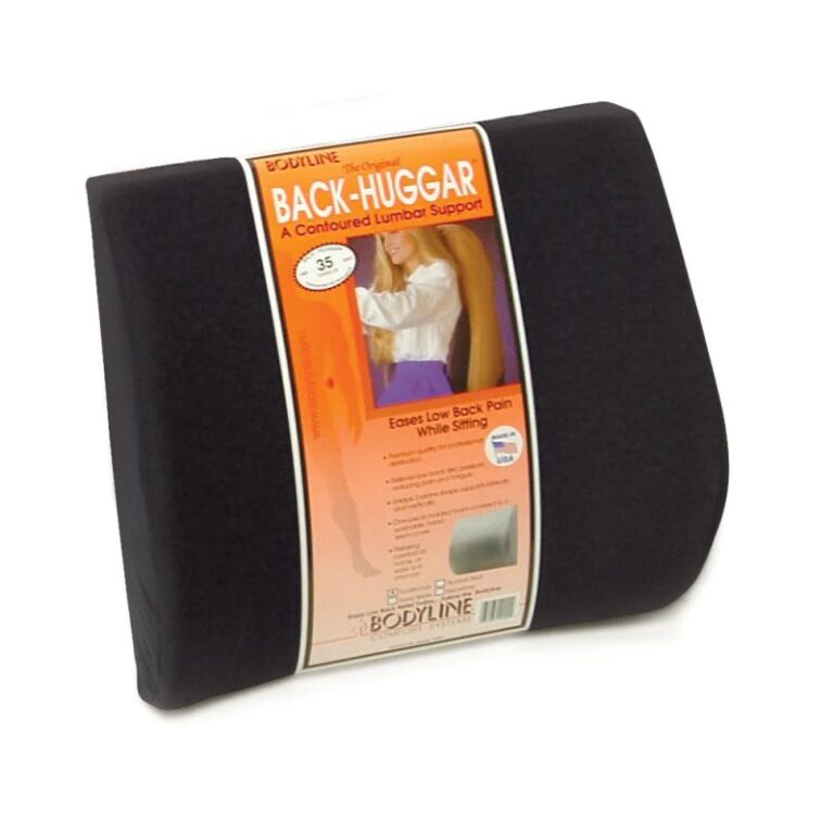 Back Support Pillow - Clinically Tested Design & Results